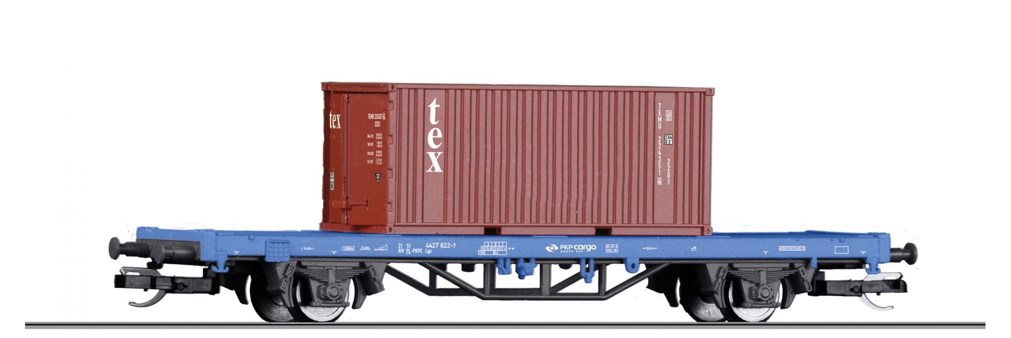 Wagon kontenerowy typ Lgs, PKP Cargo, Tillig 17481 Tanie Kolejki ...